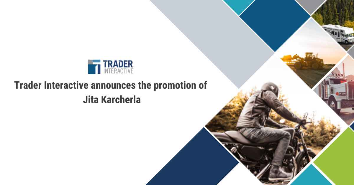 Trader Interactive announces the promotion of Jita Karcherla - Trader Interactive